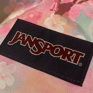 Jansport | Bags | Jansport Pink Floral Backpack | Poshmark